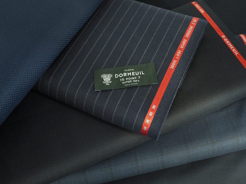 ドーメル15POINT7は究極の繊細な素材で再現する超軽量・超高密度の贅沢な生地｜オーダースーツの銀座英國屋